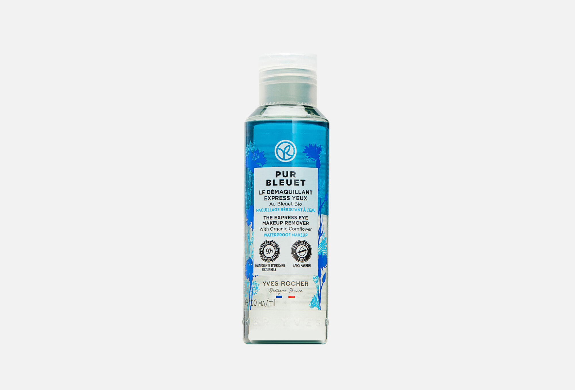 Экспресс-средство для снятия макияжа с глаз YVES ROCHER Le Démaquillant Express Yeux 100 мл