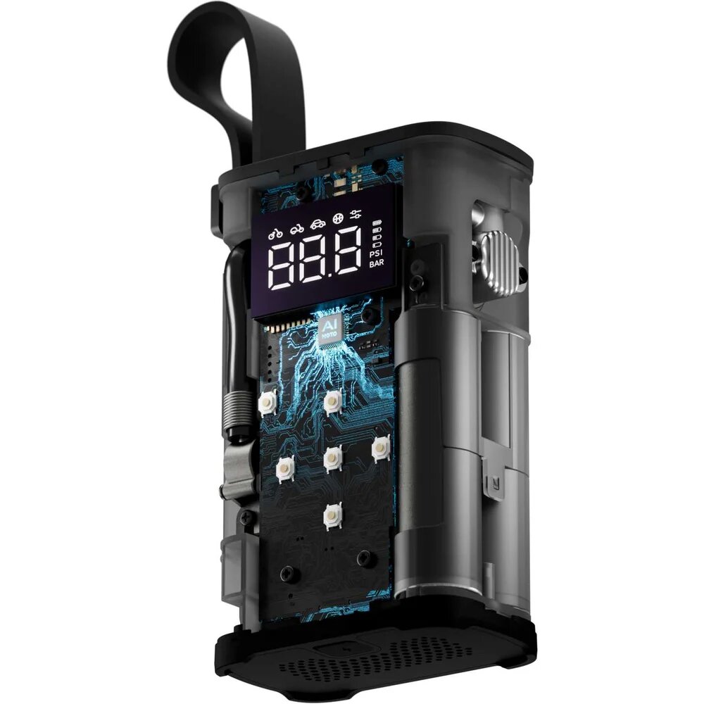 HOTO Автомобильный компрессор Electric Air Pump (чёрный, QWCQA001) HOE0011GL