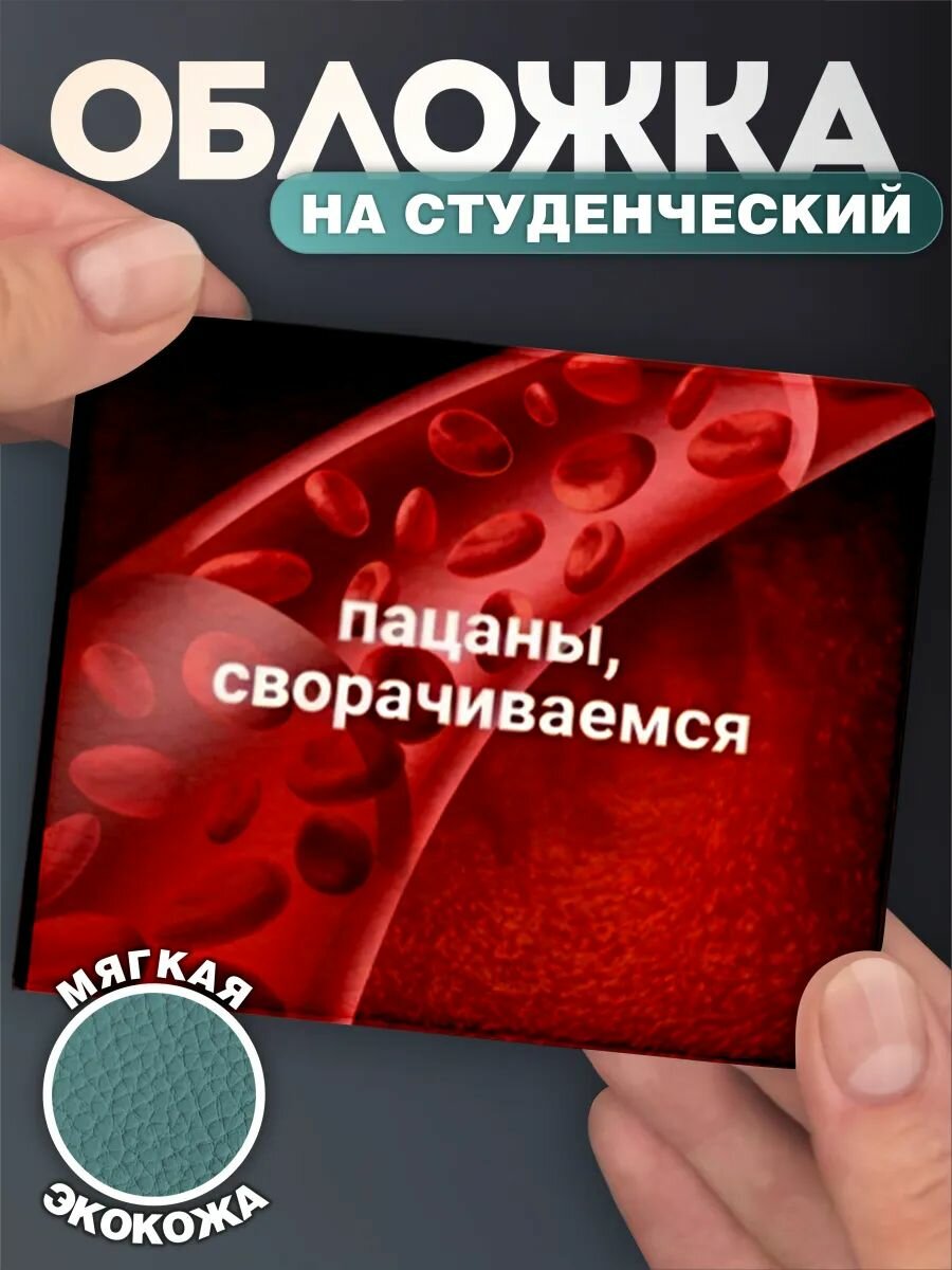 Обложка для студенческого билета KRASNIKOVA