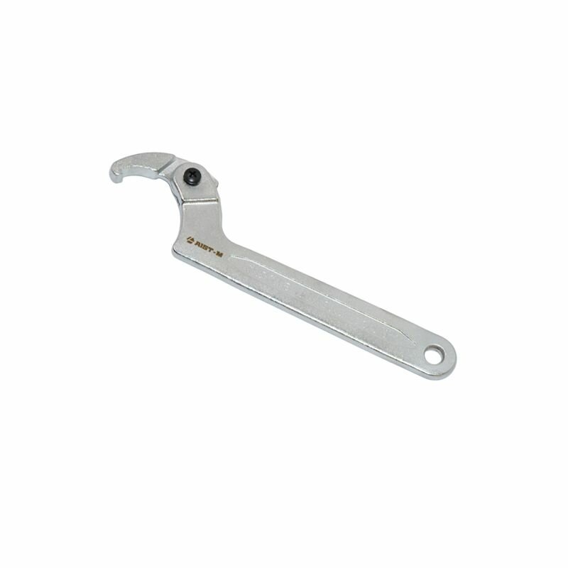 Ключ радиусный шарнирный для откручивания круглых шлицевых и корончатых гаек с пазами 32-75 мм AIST-M 070403-M