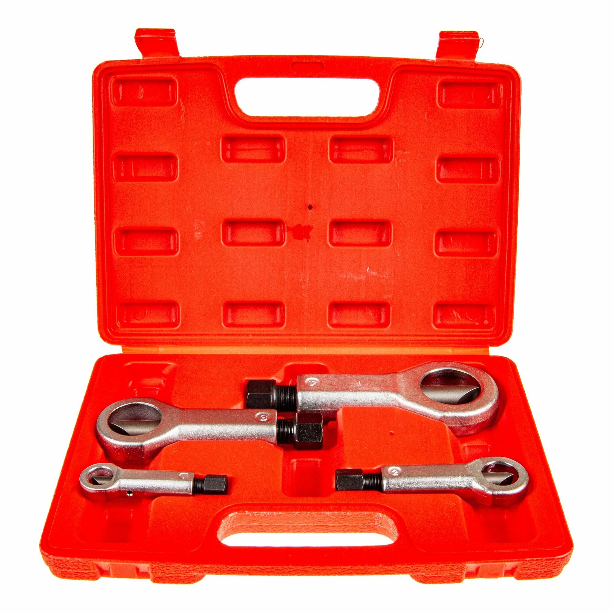 Набор гайколомов, гайкорезы (9-12, 12-16, 16-22, 22-27 мм), 4 шт арт ER10927