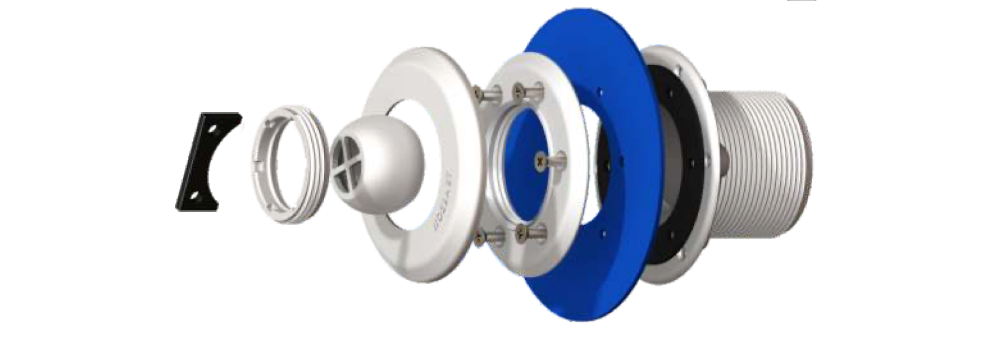 Форсунка адаптера пылесоса для бассейна Nozbart NOZ-408, ABS-пластик