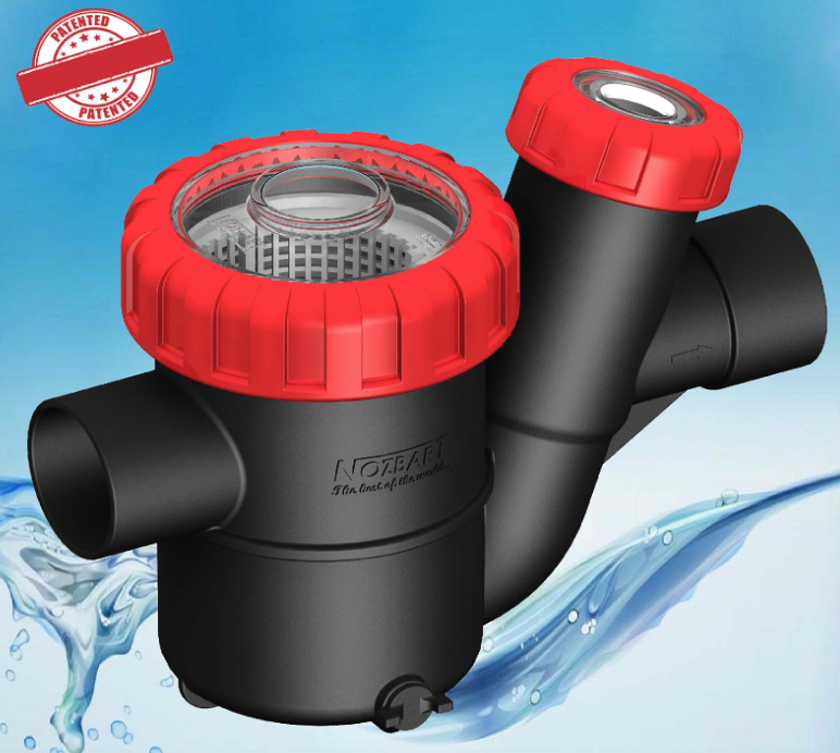 CFG-063 обратный клапан термопласт с предварительным фильтром ПВХ клей