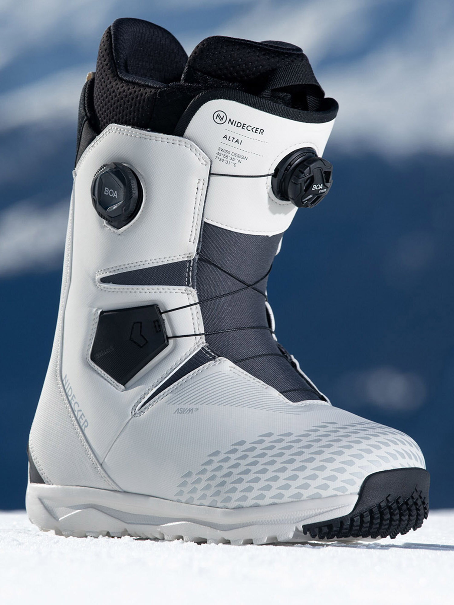 Ботинки для сноуборда NIDECKER Altai Men White (US:9)