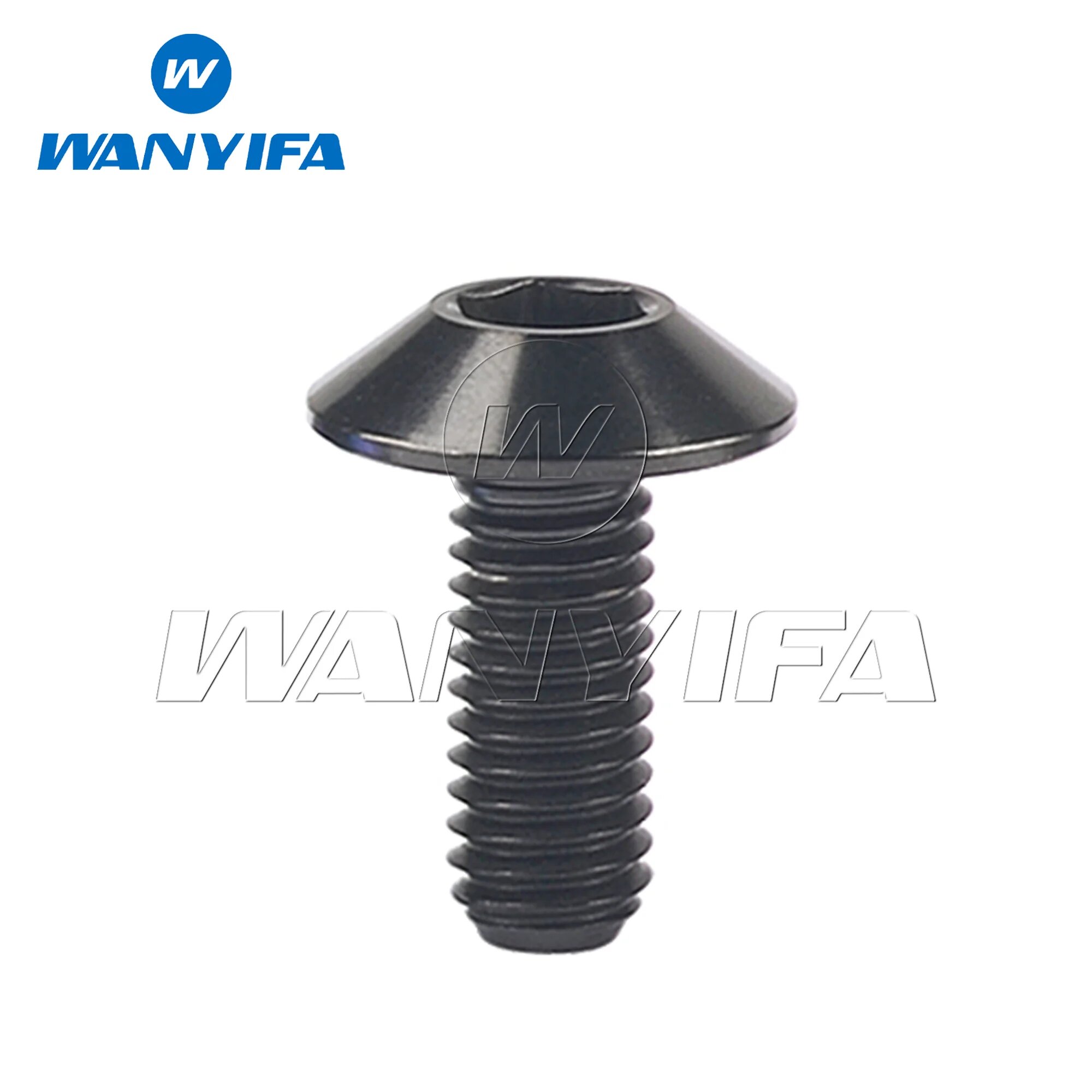 Титановые болты Wanyifa M6 M8 12-35 мм M6, Black, 20mm