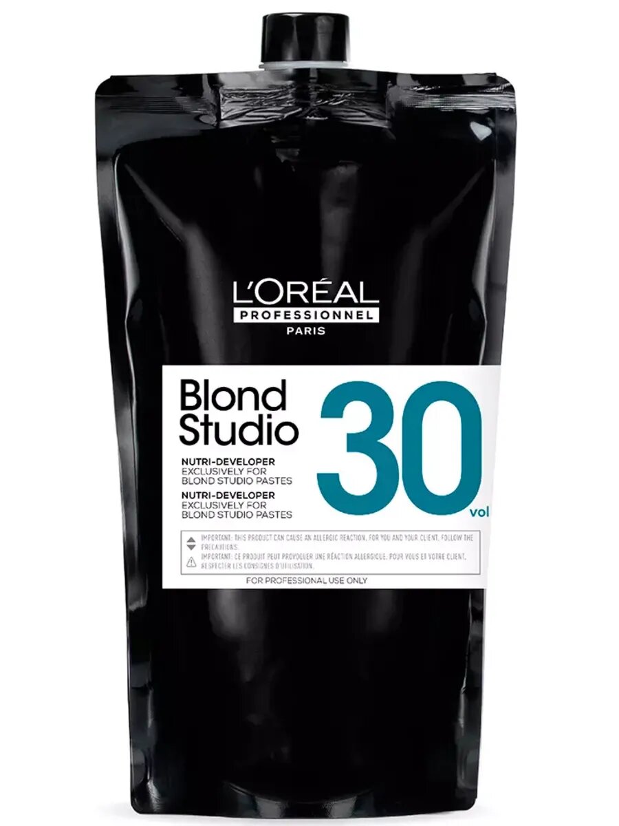 Оксидант L'Oreal Professionnel Oxydants Platinium Oxy, Нутри-проявитель Blond Studio Platinium Nutri-Developer, 9%