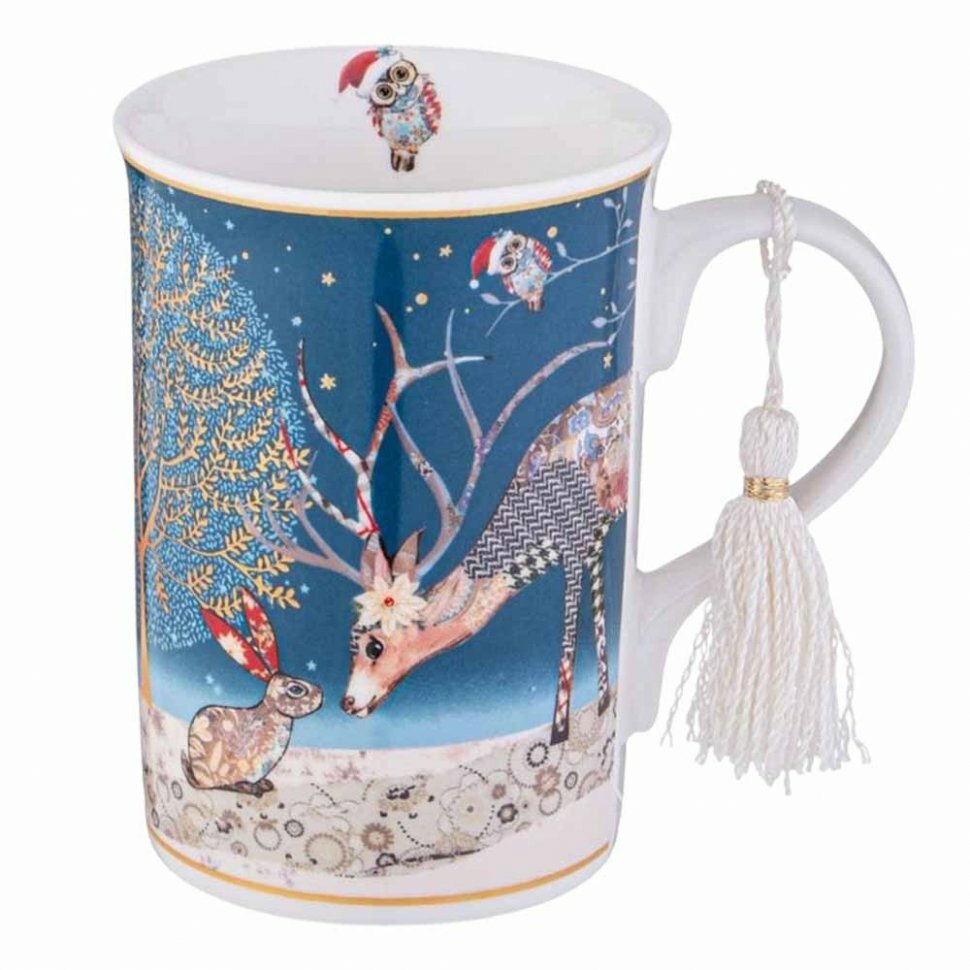 Кружка 320 мл LEFARD "Christmas /Печворк" / 355095