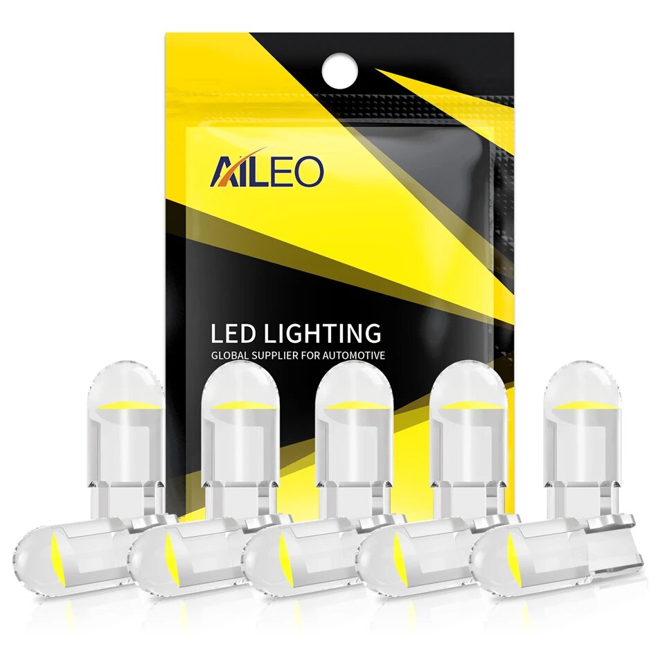 Светодиодная лампа AILEO T10 W5W Canbus 6000K White 20PCs