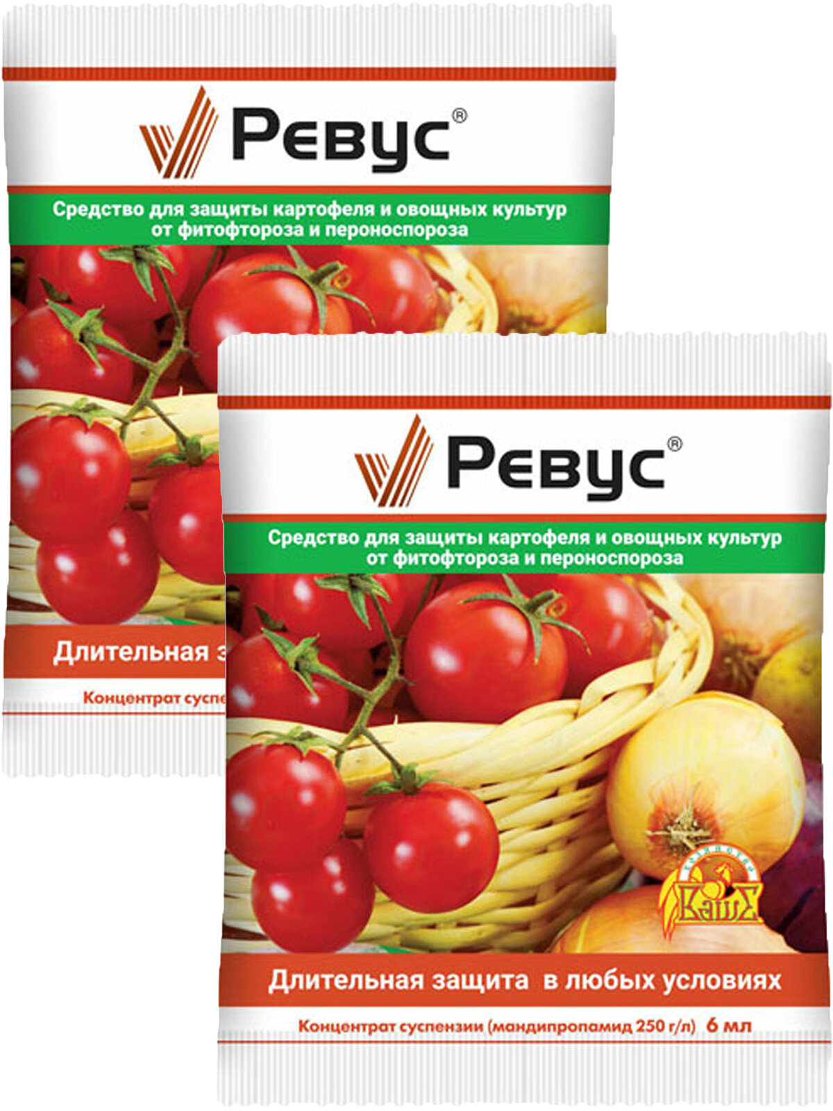 Ревус, для защиты растений от фитофтороза и пероноспороза, 6 мл х 2 шт