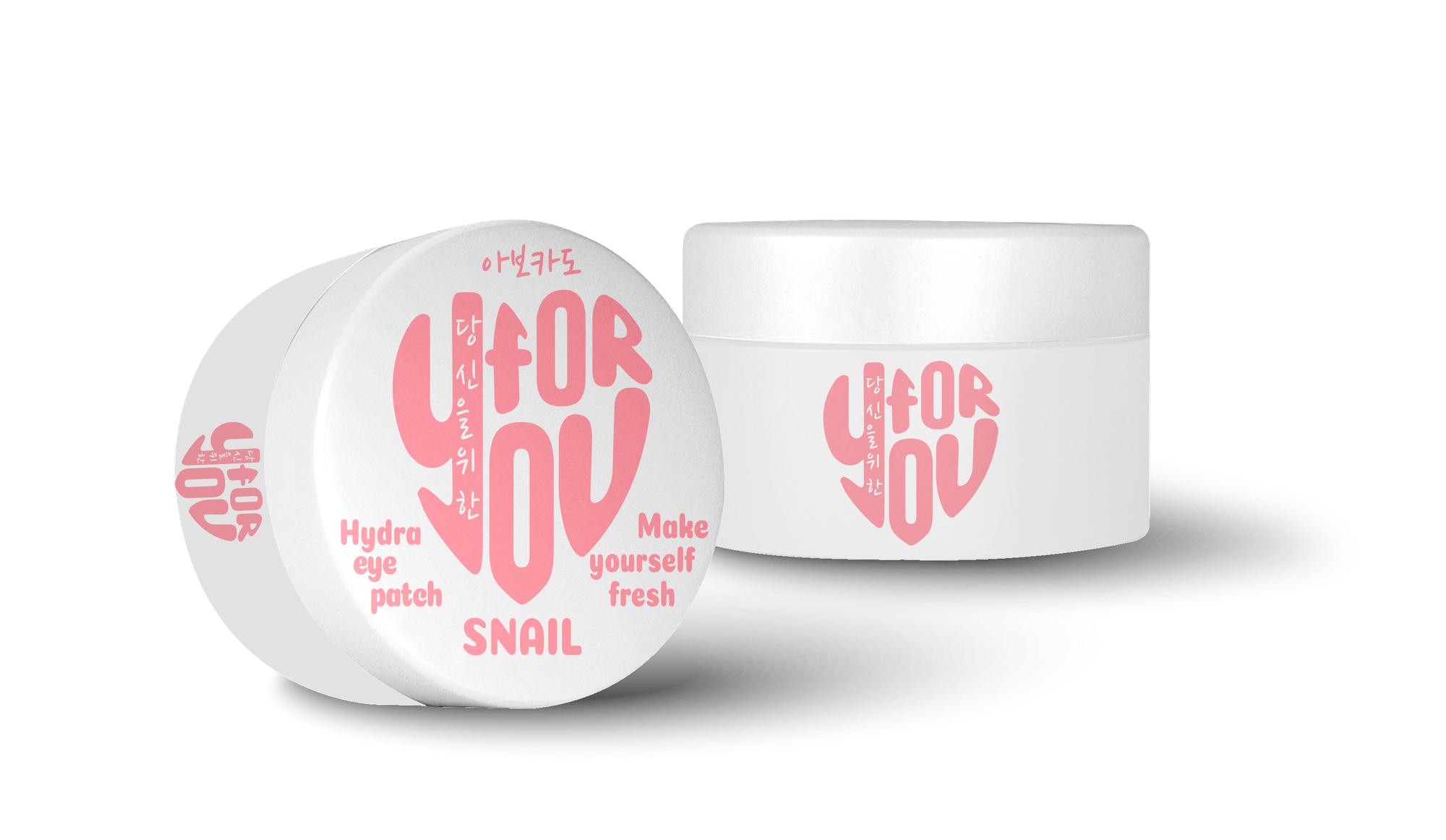 Патчи гидрогелевые For you с муцином улитки 80шт