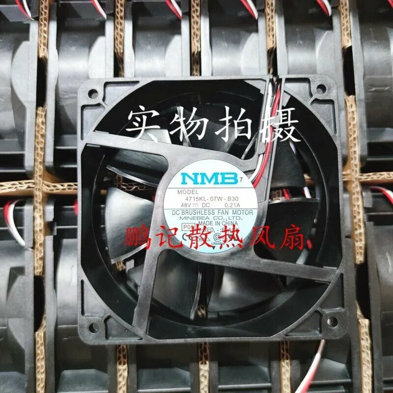 NMB 4715KL-07W-B39 12038 48V0.21A 12CM 3-проводной инвертор вентилятор