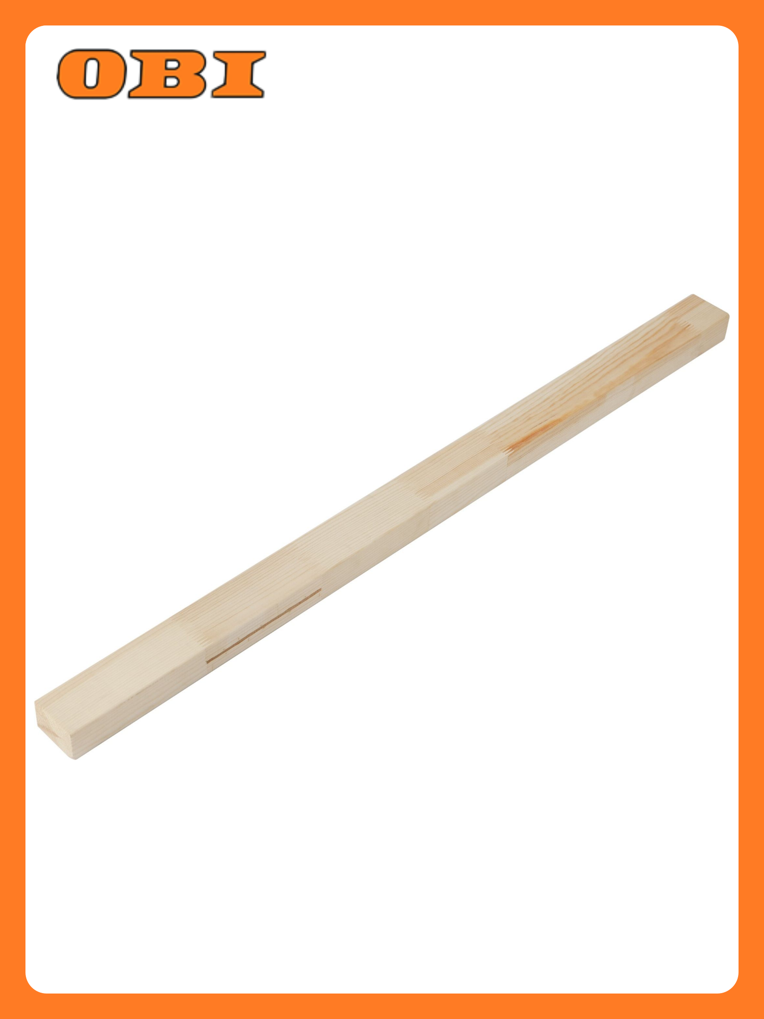 Брусок Радовицкий, прямоугольный, 40x60x1000мм, сорт Экстра, срощенный, бежевый