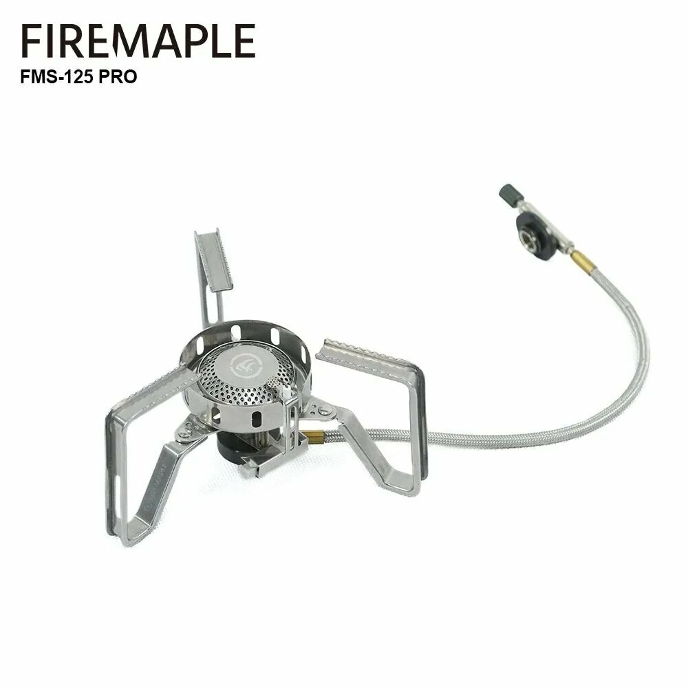 FIRE MAPLE Плита Газовая Туристическая FMS-125PRO 3240Вт С Пьезоподжигом И Ветрозащитой, Складная И Компактная