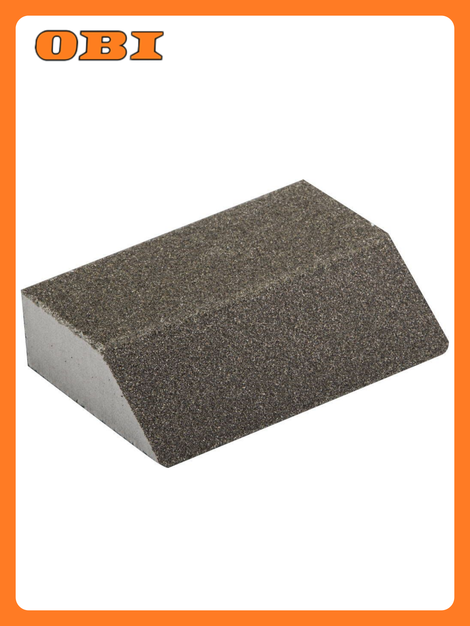 Губка шлифовальная ЗУБР, EVA, оксид алюминия, для дерева, металла, пластика