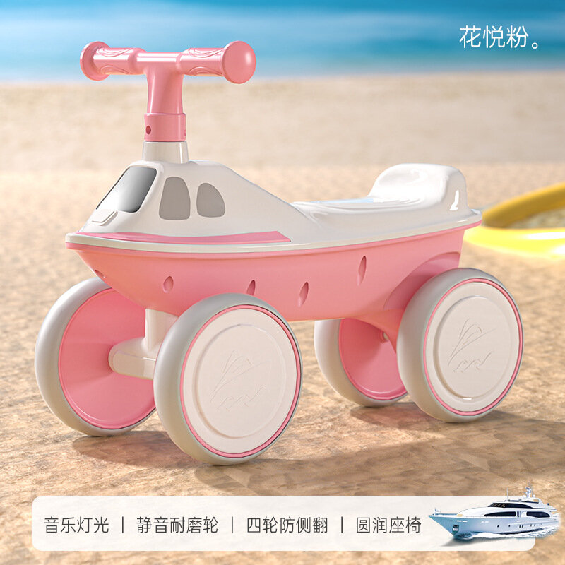 Новая модель 2026 года: детский беговел, четырехколесный беговел для детей, ходунки для малышей 1-3 лет.