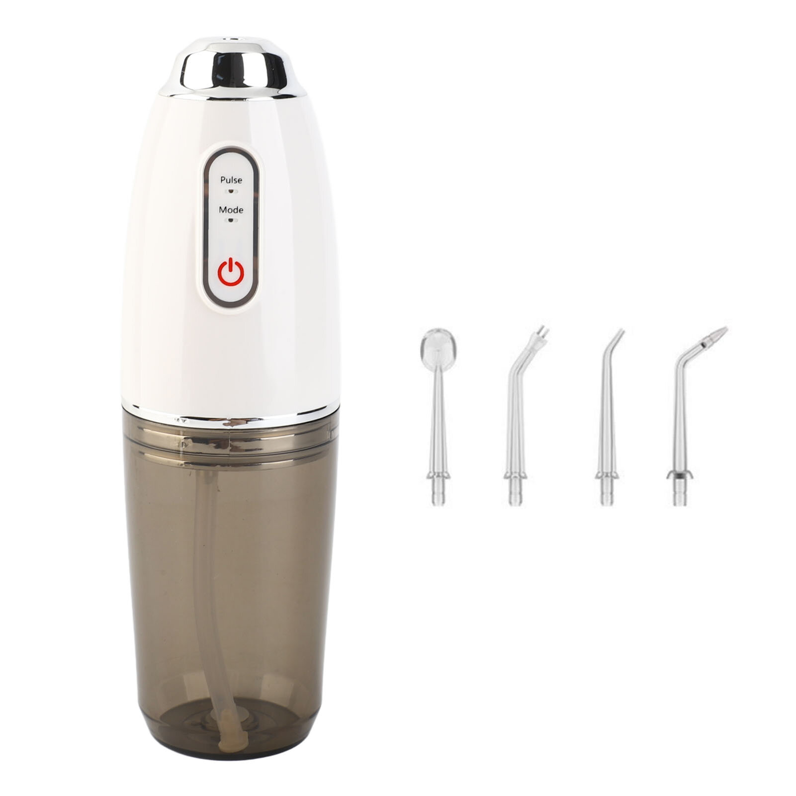 Портативный ирригатор полости рта с 3 режимами Резервуар для воды емкостью 230 мл для чистки зубов 4 различных насадки IPX6 Водонепроницаемый перезаряжаемый USB-очиститель для зубов