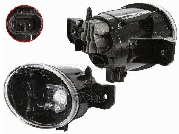 Фара противотуманная (Слева/ LED/ 6500K/ 190LM/ 12W) Nissan Almera 03-06 / Juke 10-20 Sat арт. ST-551-2008DL