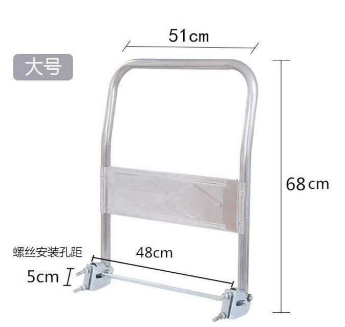 Ручка, ручка для плоской тележки, складная ручка, аксессуары для тележки, подлокотник, подвижная ручка, утолщенная стальная труба