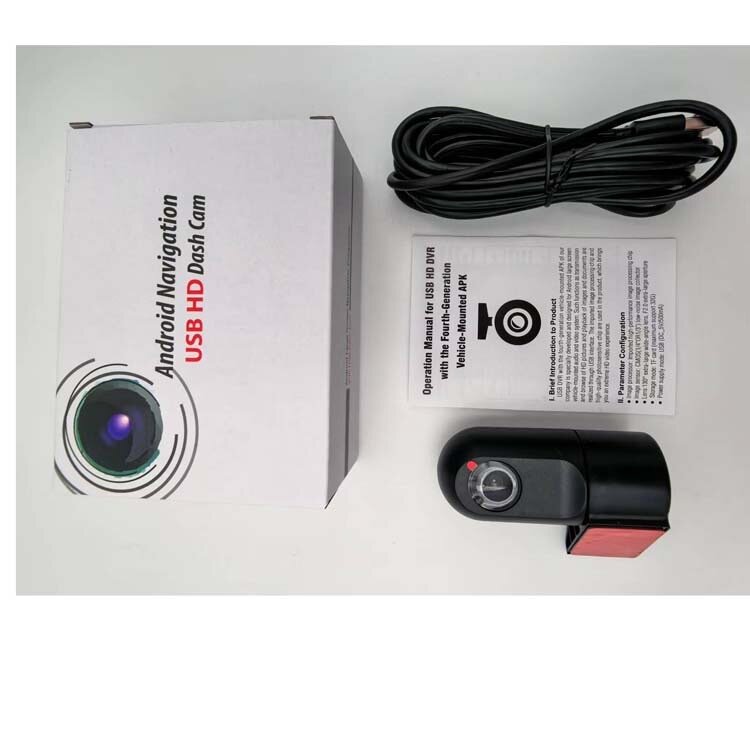 Универсальный автомобильный скрытый DVR с большим экраном 1080P, Android, USB, HD, ночное видение