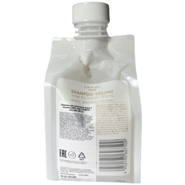 Lebel ONE Shampoo Volume - Шампунь для уплотнения волос и объёма 500 мл