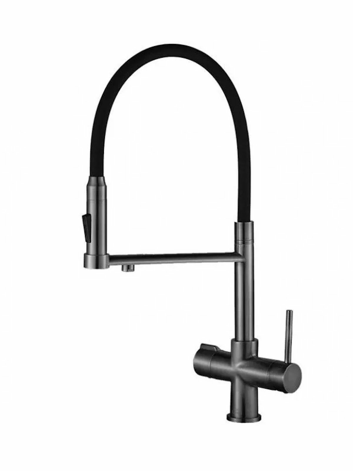 Смеситель Steel Hammer SH 2003 PVD GRAFIT