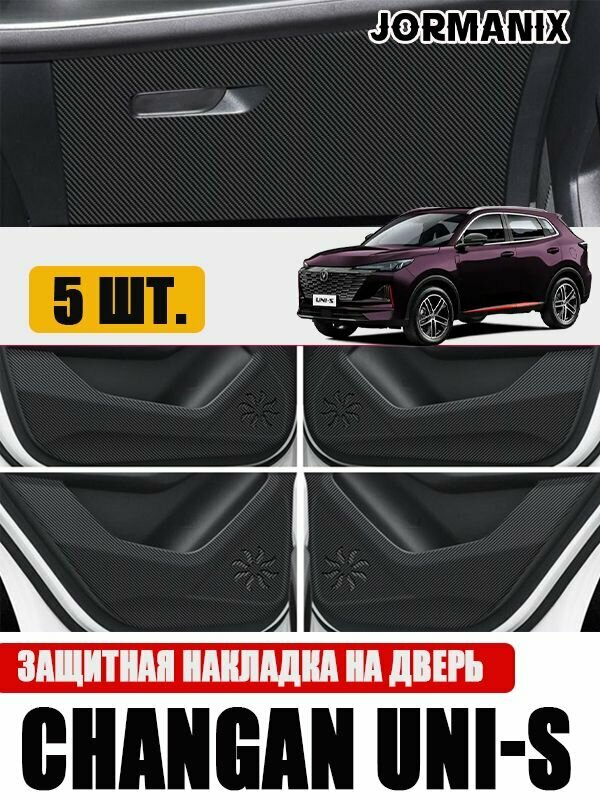 Защитная накладка на дверь Changan UNI-S, чанган UNI-S аксессуары,