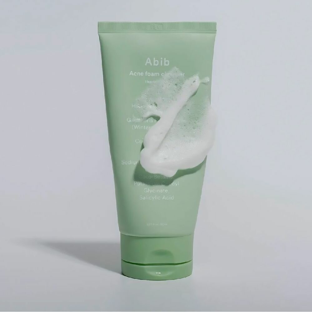 ABIB успокаивающая пенка для умывания Acne Foam Cleanser Heartleaf 150 ml