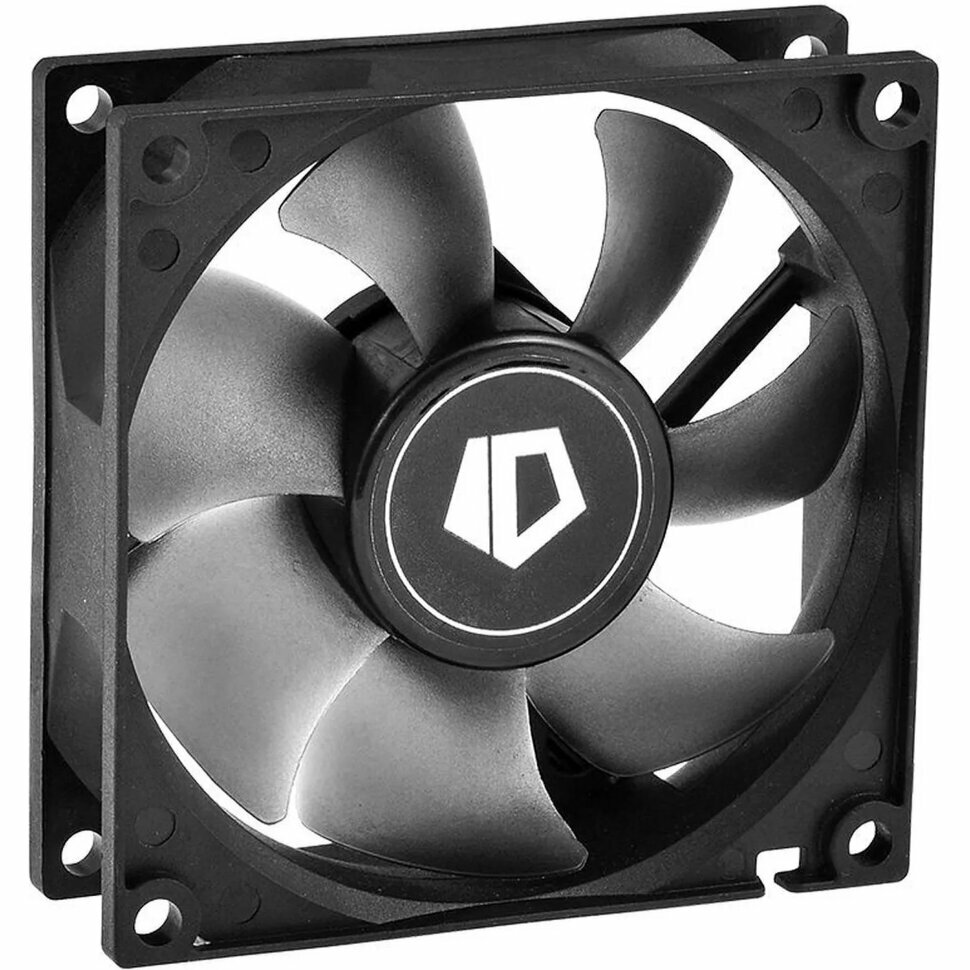 Вентилятор ID-Cooling NO-8025-SD 80х80x25 черный 3-pin Ret, 2205215