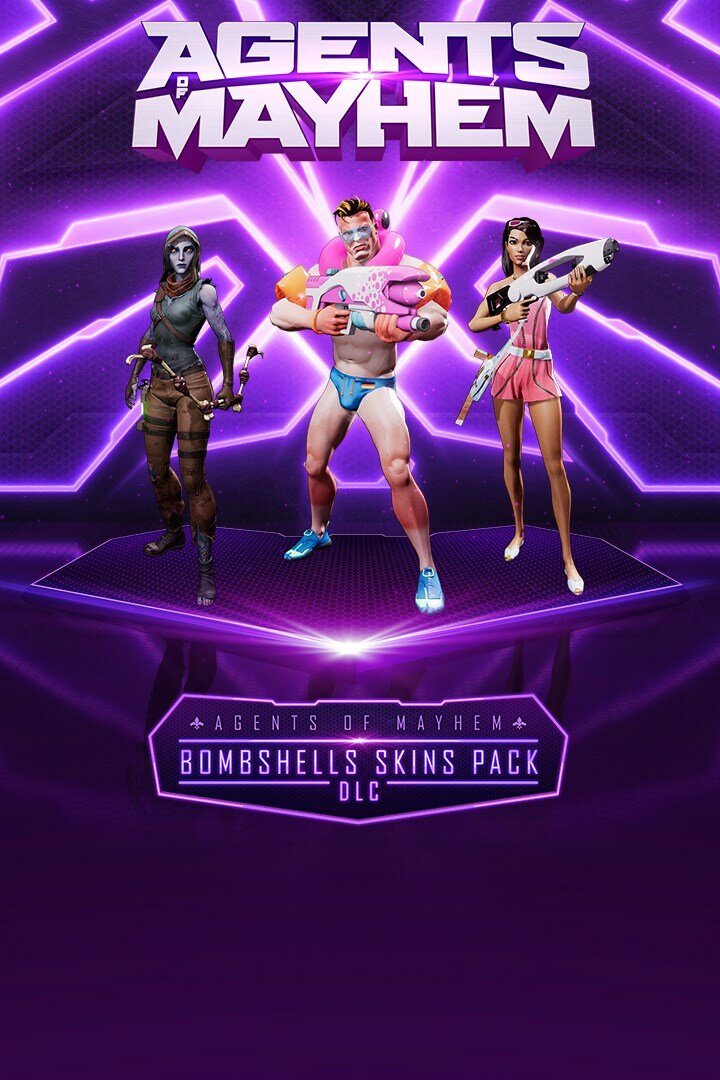 Agents of Mayhem - Bombshells Skins Pack — для Xbox · нужна базовая игра · Xbox One, Xbox Series X|S · цифровой ключ