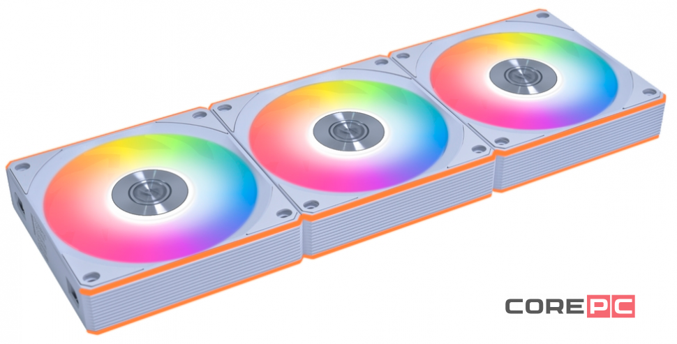 Комплект вентиляторов для корпуса Lian Li UNI FAN CL WIRELESS 120 Reverse Blade ARGB White (G99.12RCL1W3W. R0)