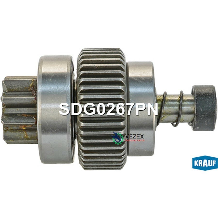 KRAUF SDG0267PN бендикс стартера!\ Skoda Favorit/Felicia/Fabia 1.3-1.6 90-02, VW Caddy 1.6 96-00
