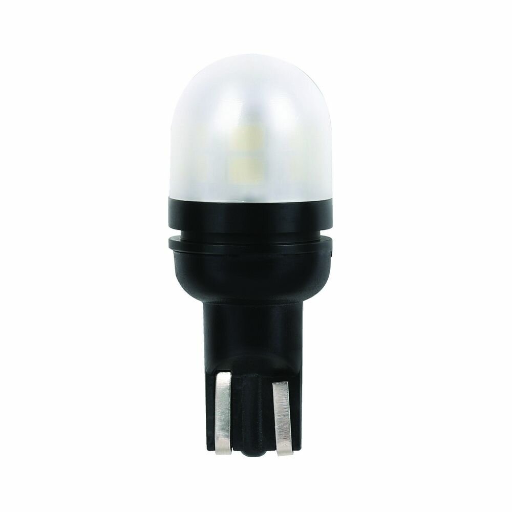 Лампа светодиодная 12V T16 W W2,1x9,5d Маяк SUPER WHITE 2 шт. блистер 12T16/BLK08/2BL