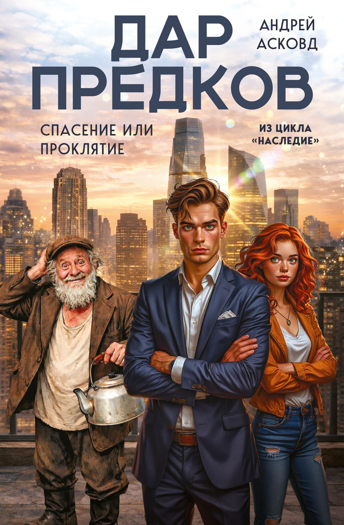 Книга "Дар предков. Спасение или проклятие. Из цикла "Наследие", автор Асковд А, издательство бомбора