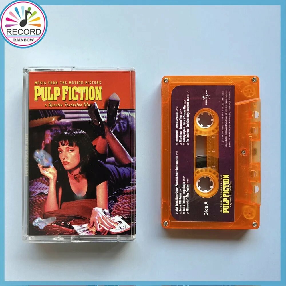 Pulp Fiction Music From The Motion Picture кассета Совершенно новый Запечатанный