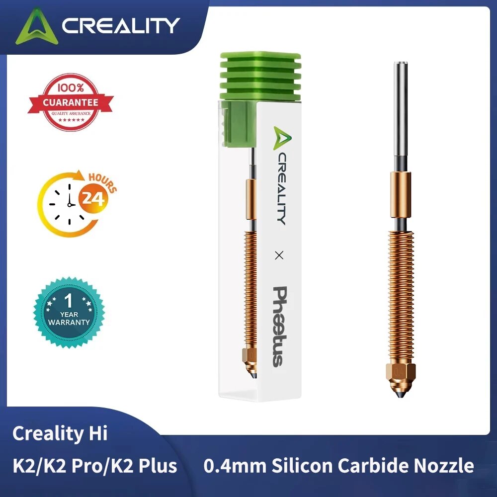 Форсунка Creality x Phaetus из карбида кремния 0,4 мм