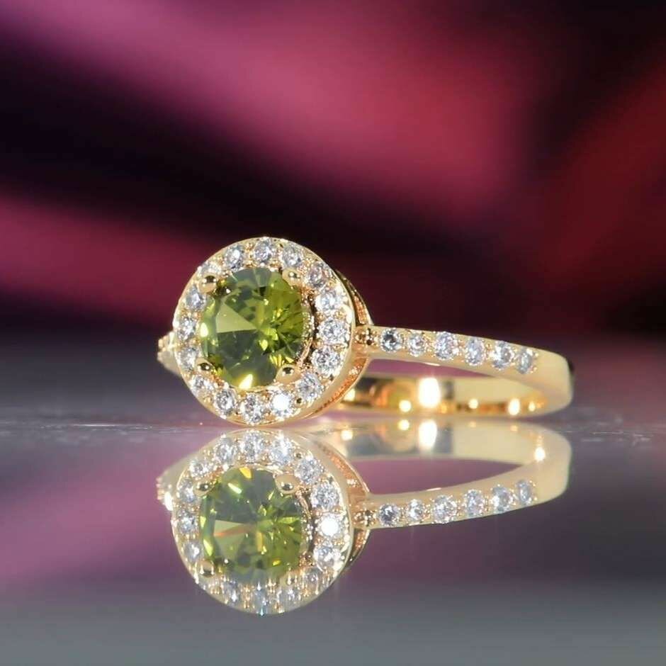 Кольцо, фианит, искусственный камень