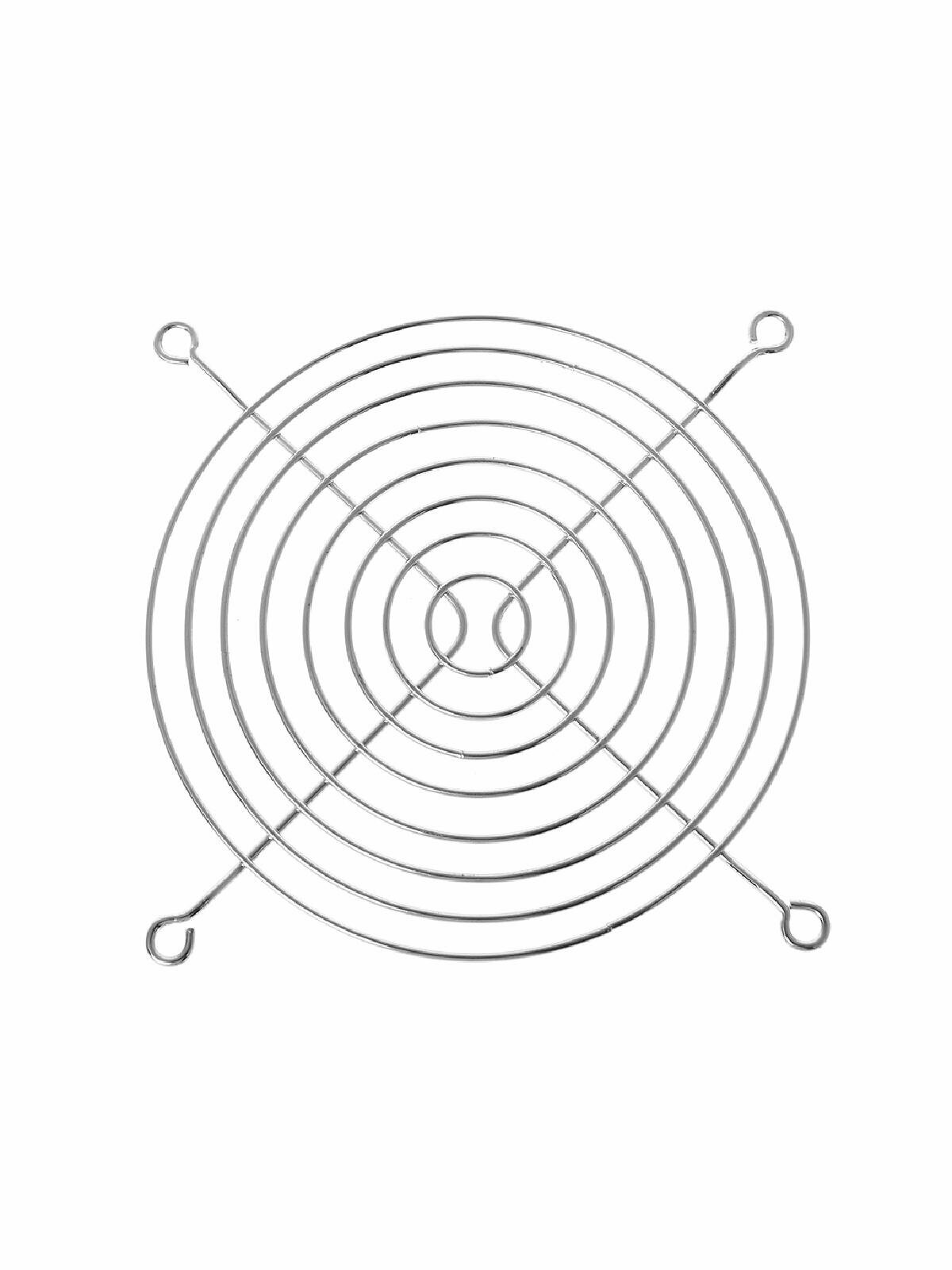 Решетка для защиты вентилятора из железной сетки 12 см