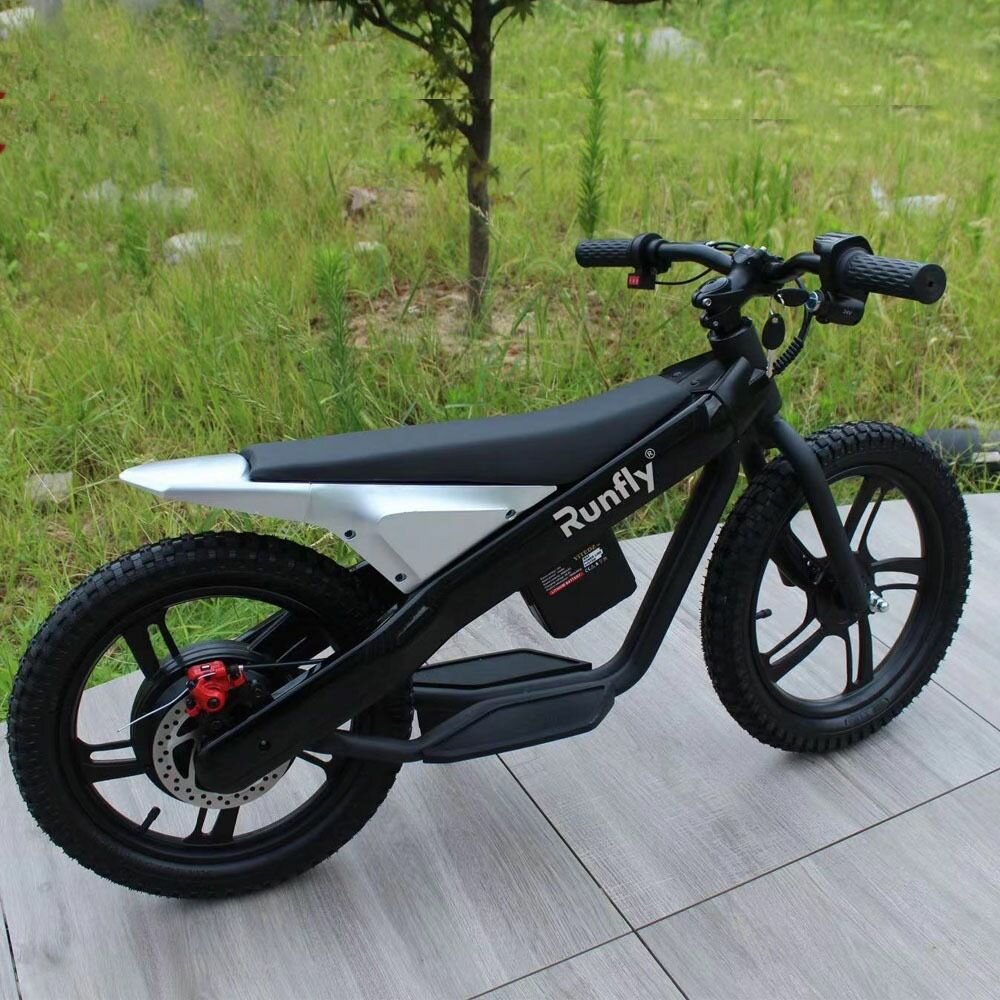 Детский Электрический Велосипед 16 Дюймов