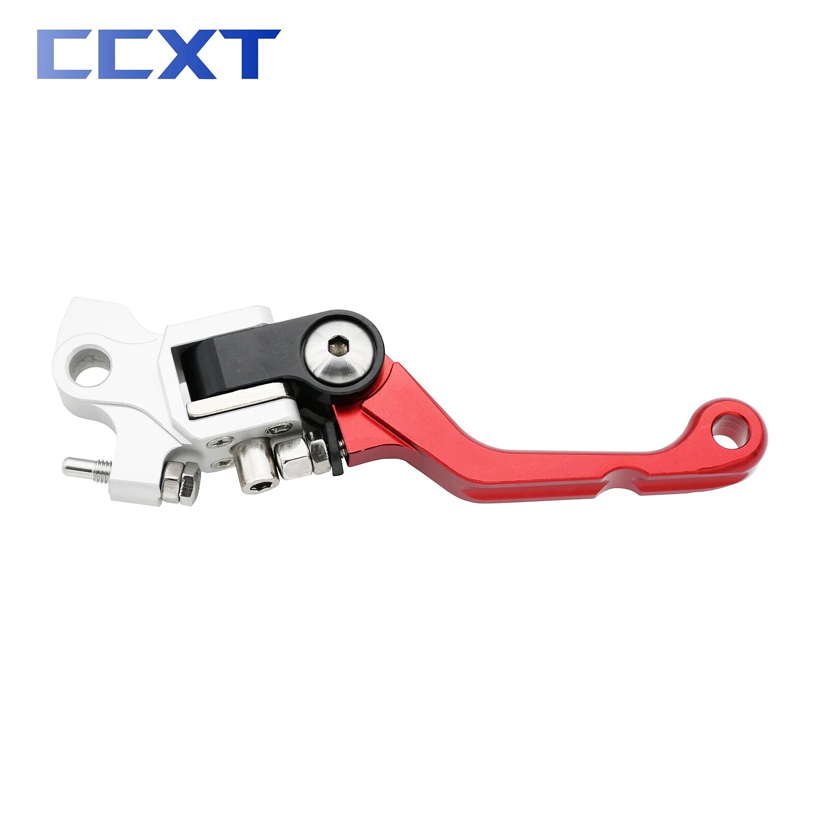 Мотоциклетный рычаг сцепления 22 мм, тормозной рычаг с ЧПУ, ручка главного Красный, KL Red Brake