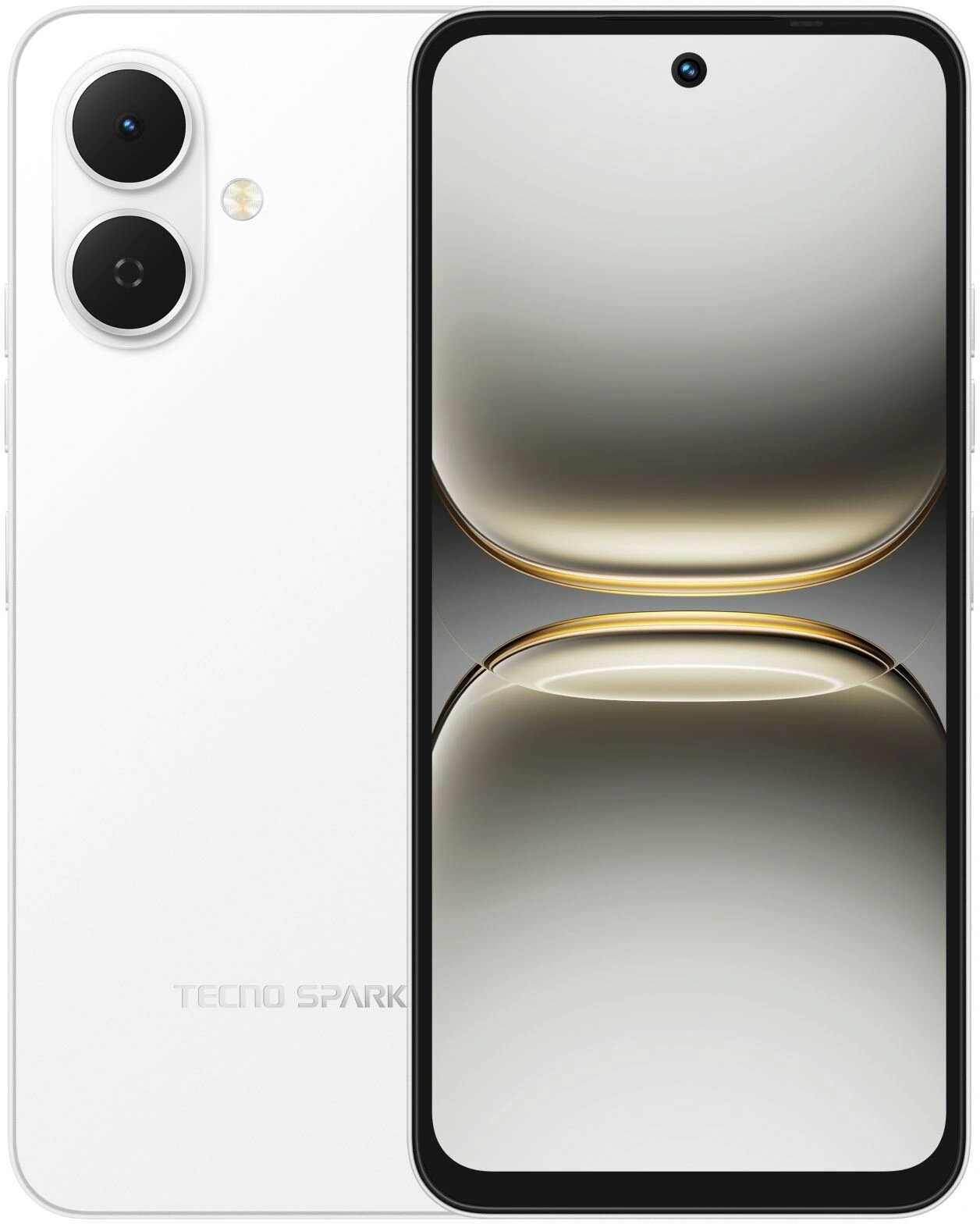 KM4 128+4 VEIL WHITE / Смартфон Tecno Spark Go 2 128Gb 4Gb белый 3G 4G 2Sim 6.67" IPS 720x1600 And15