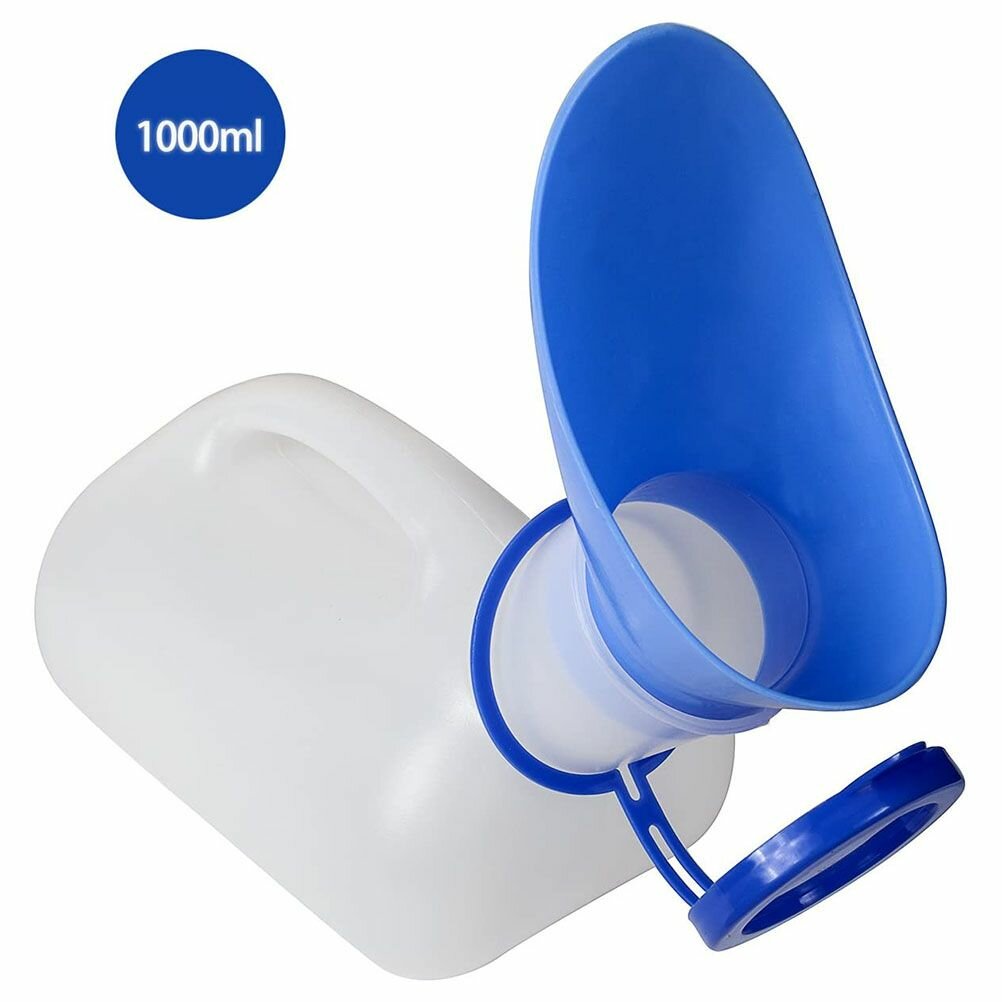 1000M унисекс писсуар с портом и крышкой, портативный