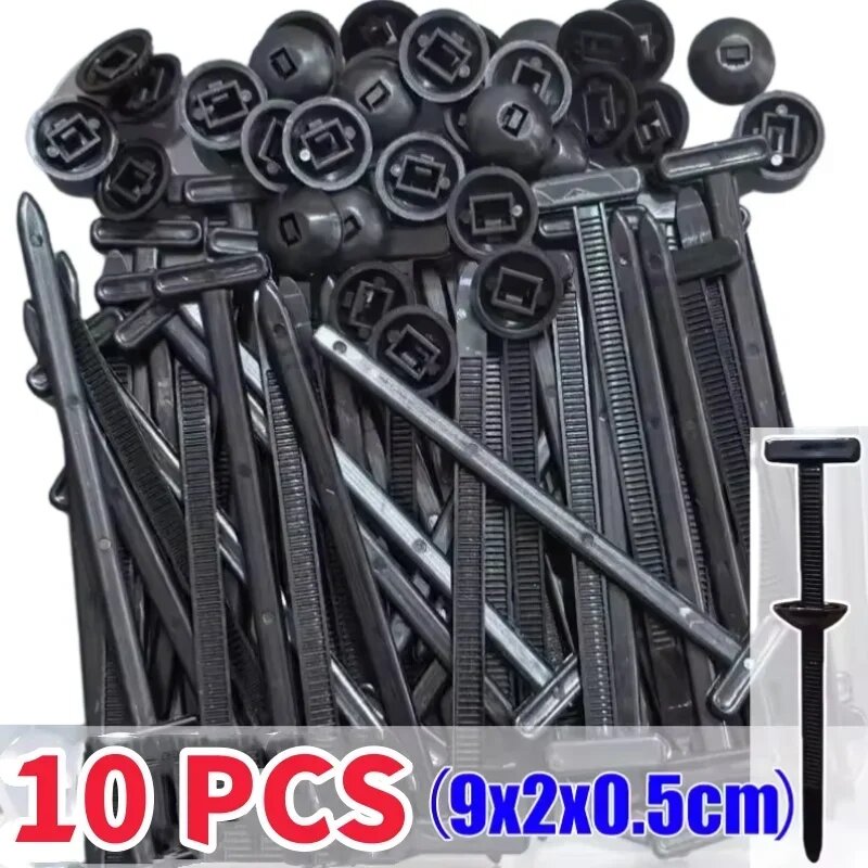 Самоблокирующиеся кабельные стяжки, 10 PCS