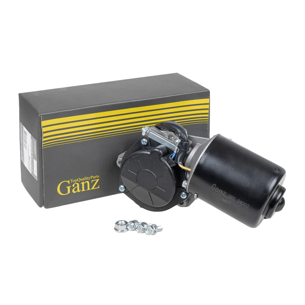 Мотор стеклоочистителя ВАЗ 2108-09, для а/м ГАЗ, ИЖ 2126, АЗЛК передний GR GANZ GRS04002