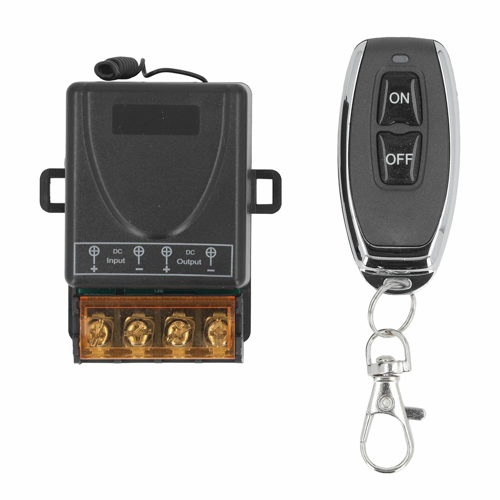 Беспроводной переключатель управления Автомобильное реле Дистанционное питание 328 футов дальнего действия с отключением батареи 30 А 12 В-72 В