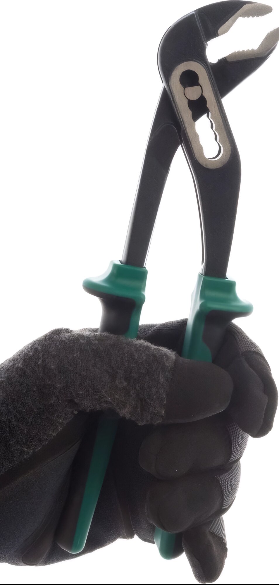 Клещи переставные с коробчатым захватом, двухкомпонентные рукоятки, 10" Jonnesway P28110