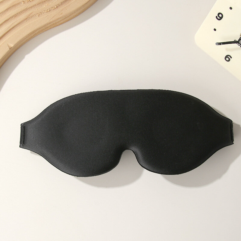 Маска для сна Amazon 3D Stereo Sleep Eye Mask, с эффектом памяти, регулируемая, черная