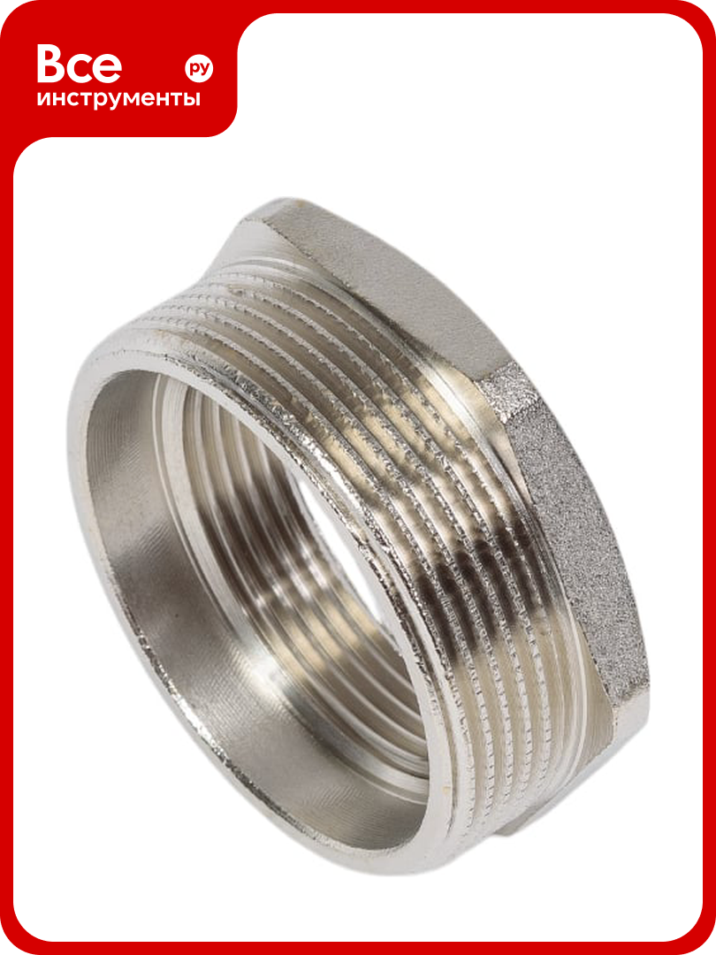 Футорка Rvc 1 1/2 г х 2 ш 00805, Фитинг используется для открытой прокладки трубопровода