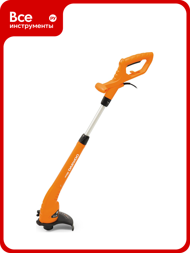 Электрический триммер DAEWOO DATR 450E, пластик, для людей любого роста