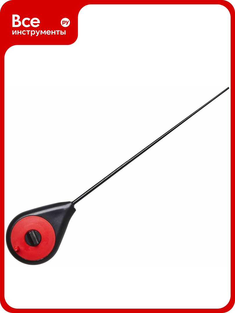 Зимняя удочка-балалайка LUCKY JOHN SHAKER 27.5см, чёрная LJ170-01, 45 мм