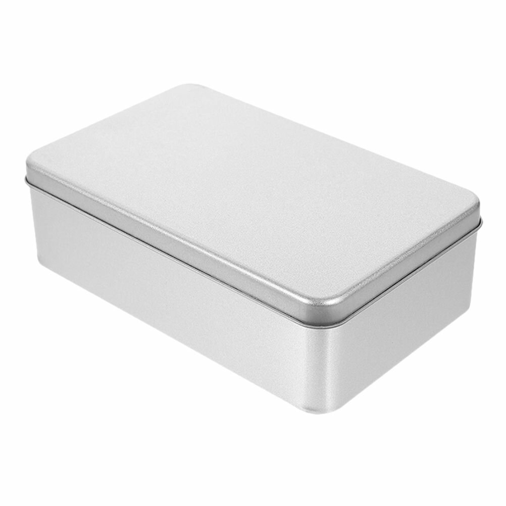 Жестяная плита Коробка С Крышкой Для Хранения Печенек И Других Продуктов 18X11X5.5 См